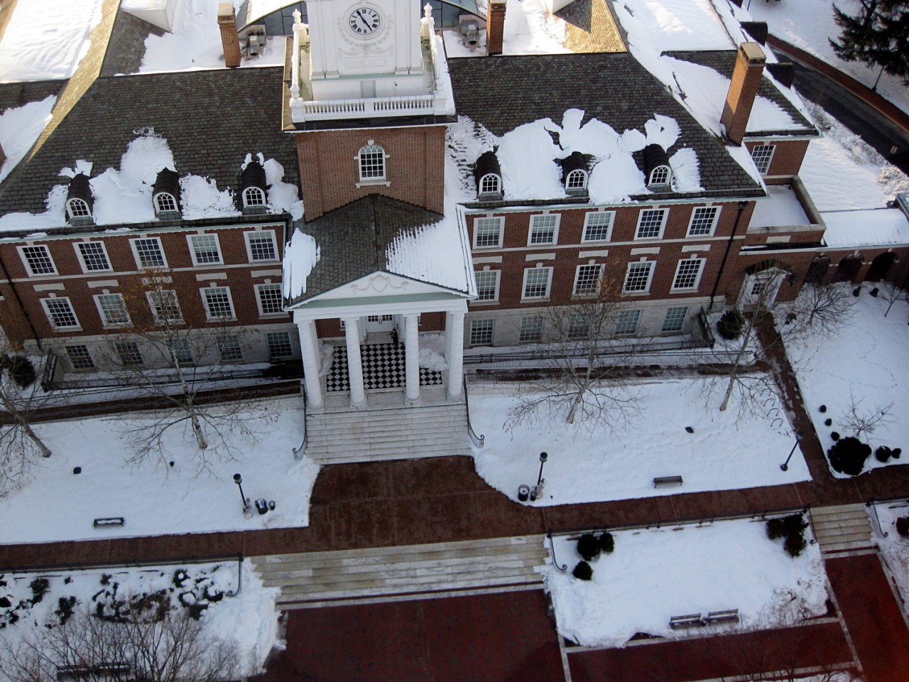 Snowy JHU Aerial Photos | Matthew Petroff
