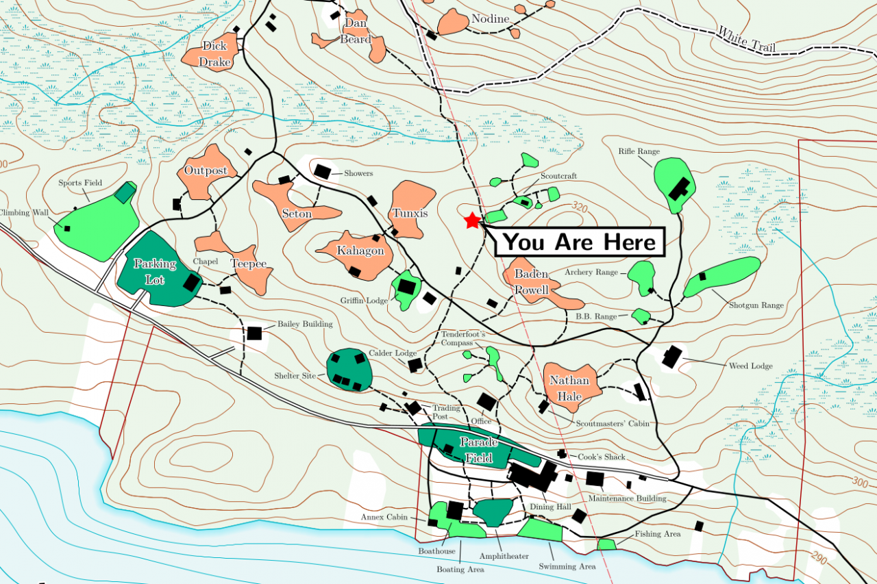 Updated Camp Workcoeman Maps | Matthew Petroff