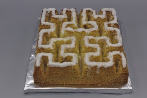 Hilbert Curve Cake | Matthew Petroff